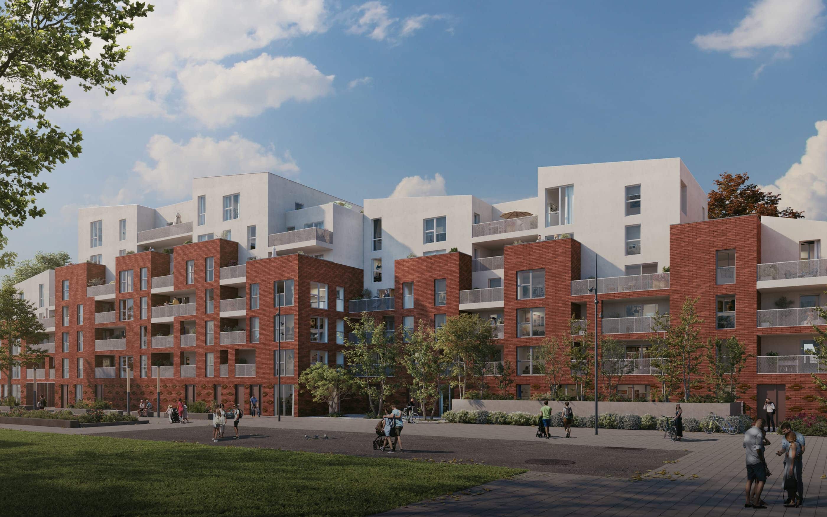 Résidence Lana à Tourcoing - Appartements Neufs du Studio au T4 ...